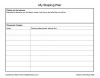 S.M.A.R.T. shaping plan template | Stale Cheerios